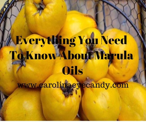 Everything You Need To Know About Marula Oils | Carolina Eye Candy